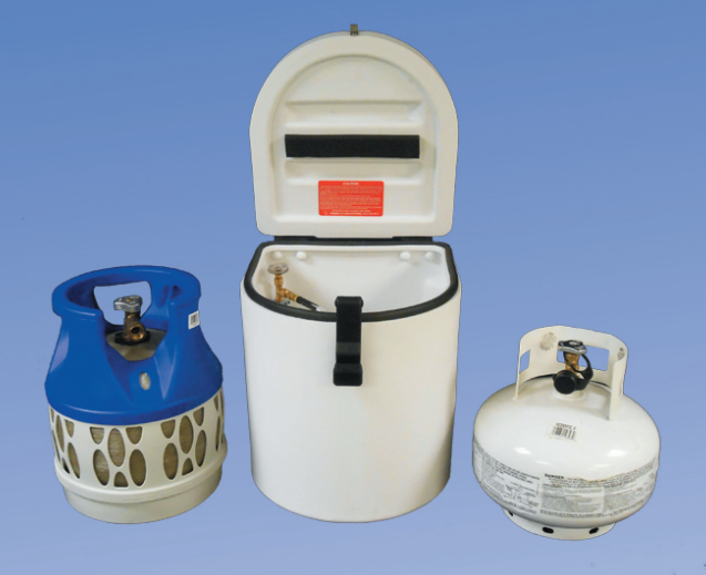 TRIDENT MARINE SYSTEMS LPG Locker, Single/Fully Rigged - 1601-0011 ...