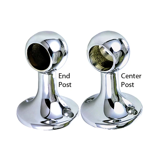 PERKO Chrome End Post - 380-000-CHR - False Creek Fuels & Parts