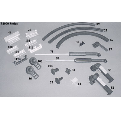 BOMAR New Style Right Latch Dog Assembly - P2000-18R I/O - False Creek ...