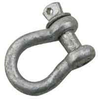 LOGGING Galvanized Chain Shackle - GC 3/16" - False Creek Fuels
