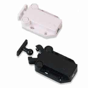 SUGATSUNE Plastic Push Latch - MC-37/WHT-1 - False Creek Fuels & Parts